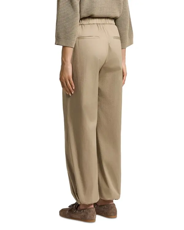 Peserico Elasticized Hem Pants