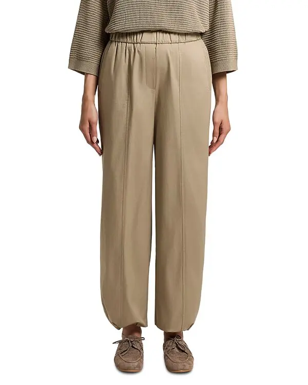Peserico Pull On Elasticized Hem Pants