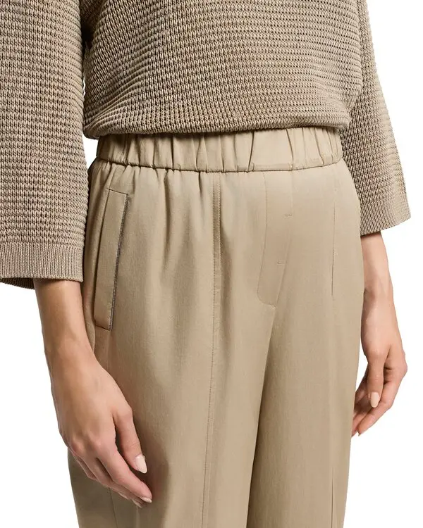Peserico Elasticized Hem Pants