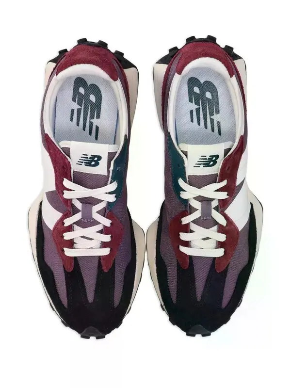 NEW BALANCE 327 Logo-patch Sneakers - Purple