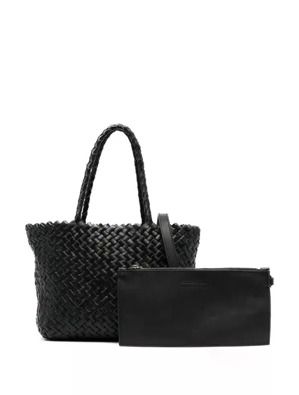 Dragon Diffusion Woven Leather Tote Bag