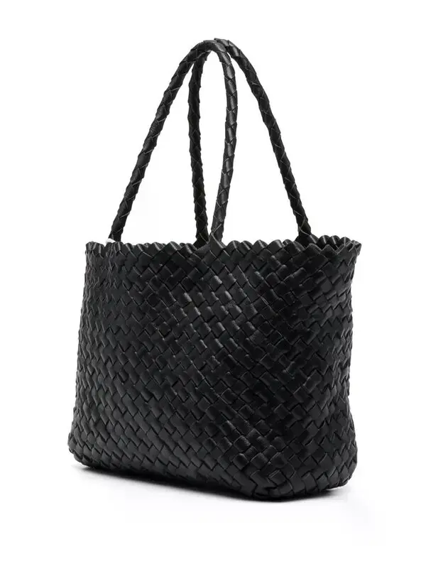 Dragon Diffusion Woven Leather Tote Bag
