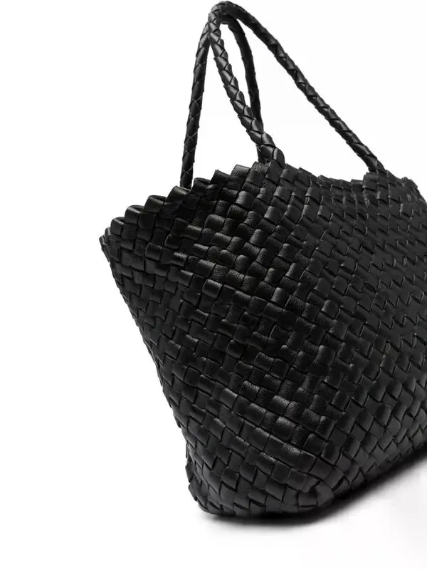 Dragon Diffusion Woven Leather Tote Bag
