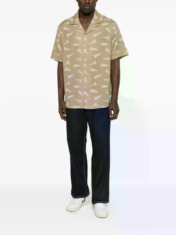 Emporio Armani Logo-pattern Shirt