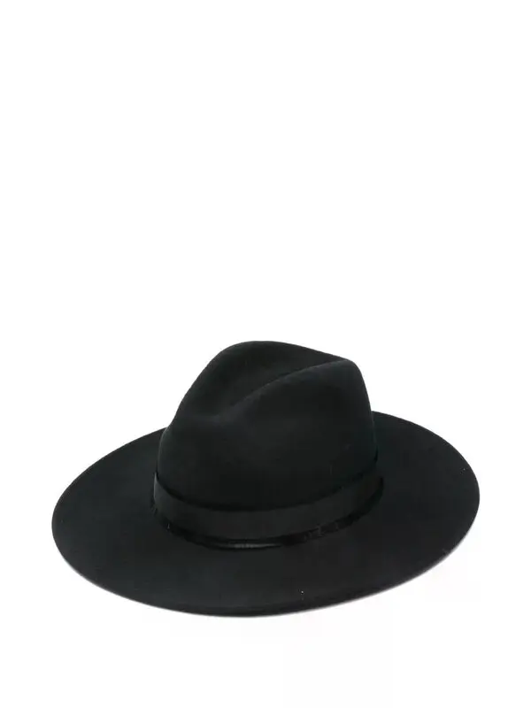 Antonelli Firenze Ribbon-detail Hat - Black