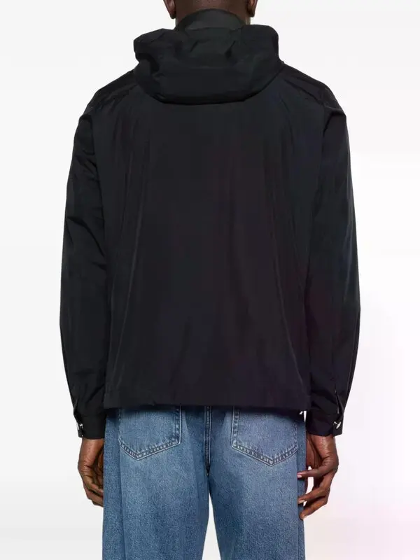 MOORER Hooded Jacket - Black