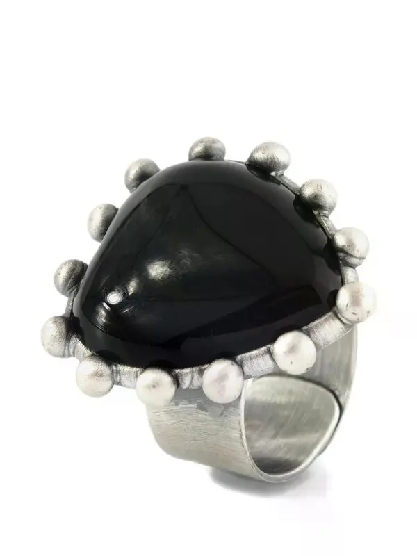 POISON DROP LAB Heart-shaped Quartz Cocktail Ring