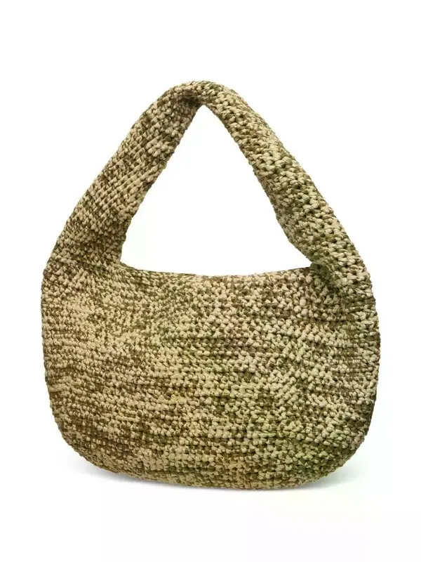 0711 TBILISI Ibiza Woven Shoulder Bag - Neutrals