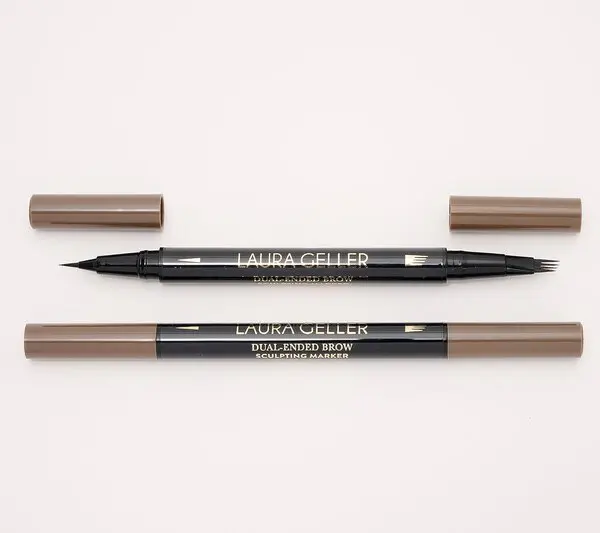Laura Geller Beauty Waterproof Double Ended Brow Marker Duo - One-color