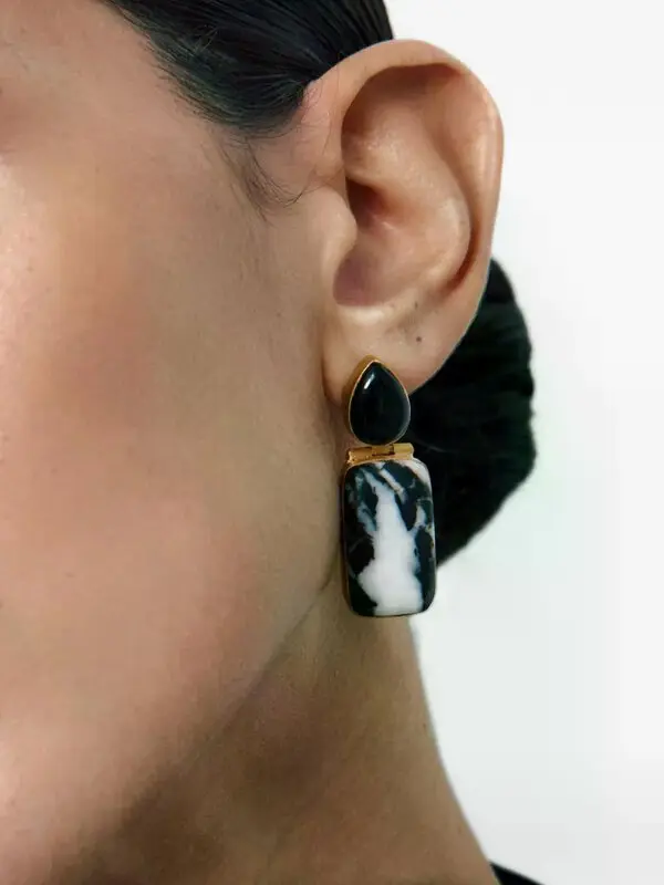 BOHEME BY VERO Square-shape Drop Earrings