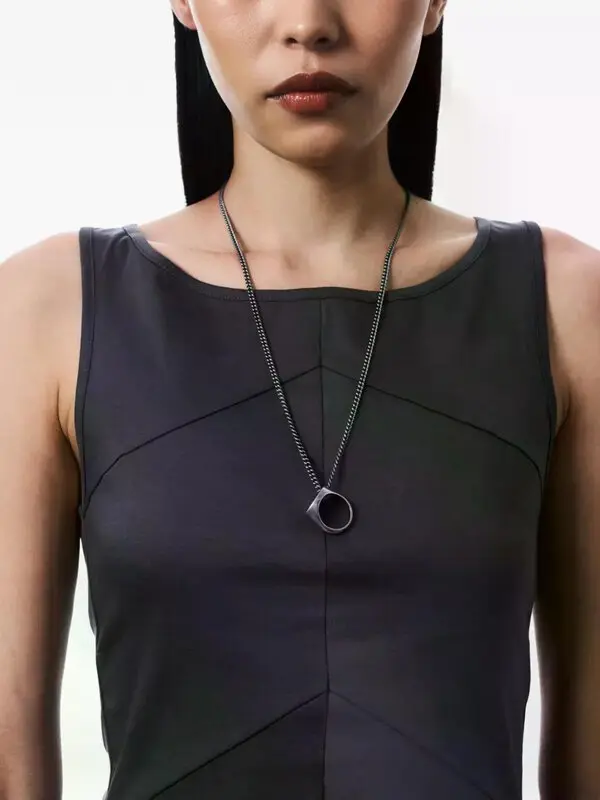 MAISON MARGIELA Ring Pendant Chain Necklace