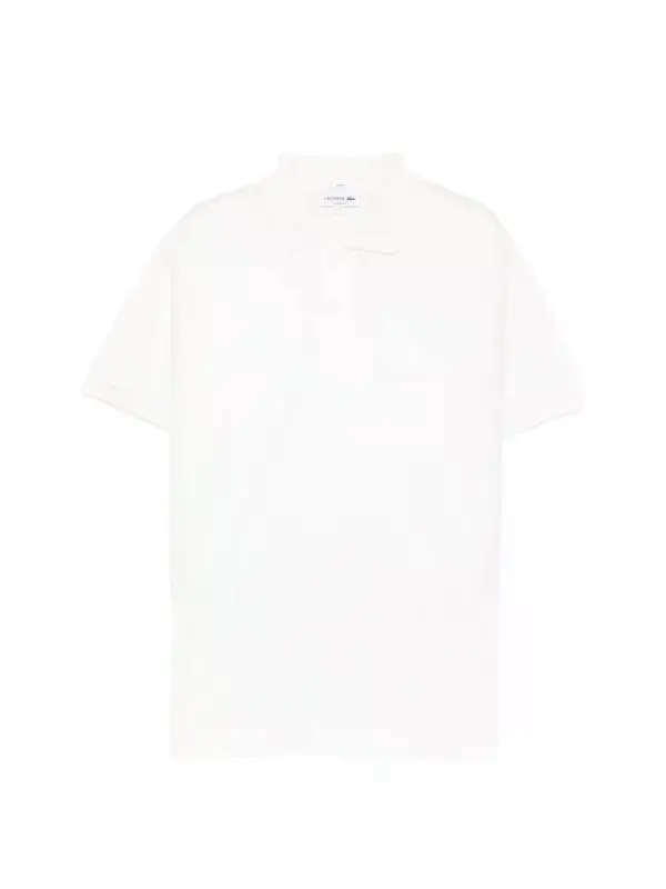 Lacoste Logo-embroidered Polo Shirt - White