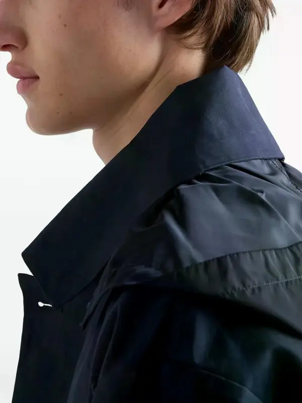 Prada Hooded Cotton Coat