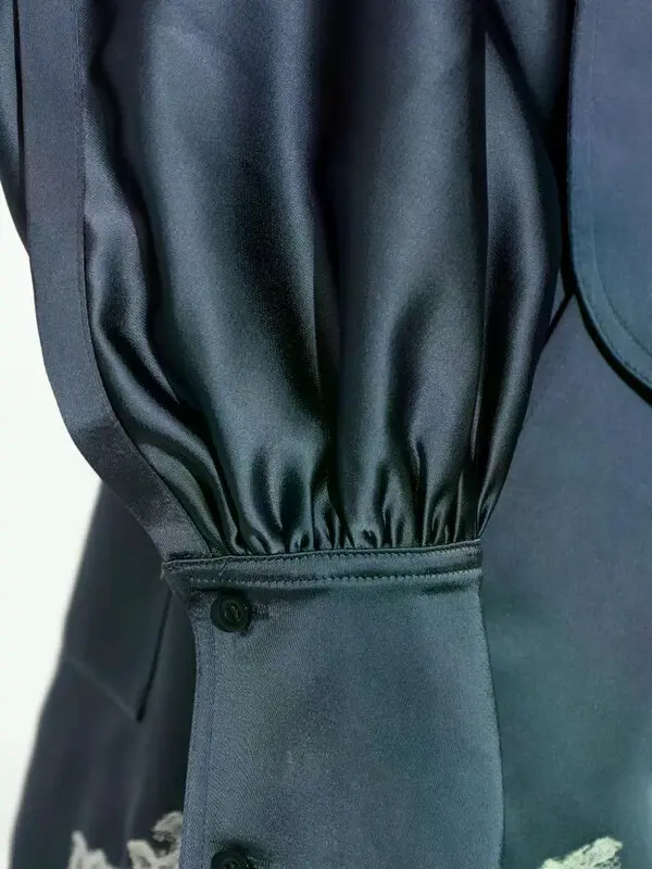 IRO PARIS Button Balloon-sleeve Shirt