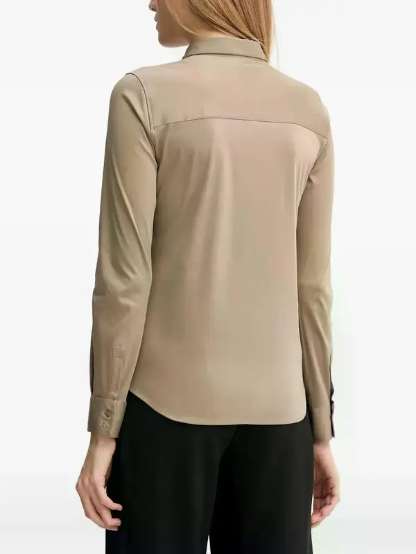 MOS MOSH Buttoned Long-sleeve Shirt