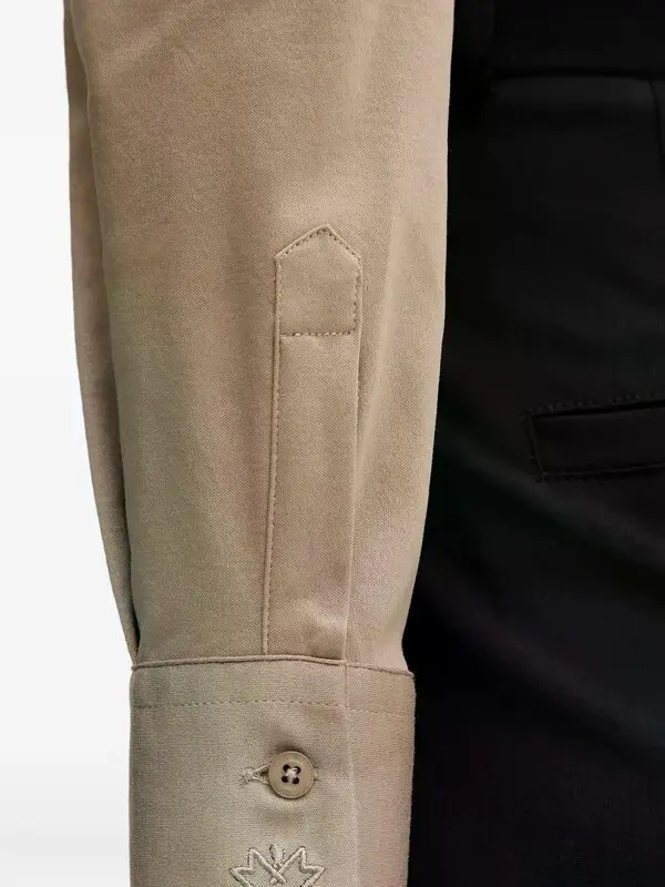 MOS MOSH Buttoned Long-sleeve Shirt