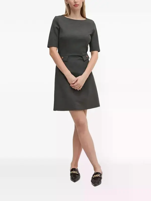 GAUDI Flap-pocket Mini Dress