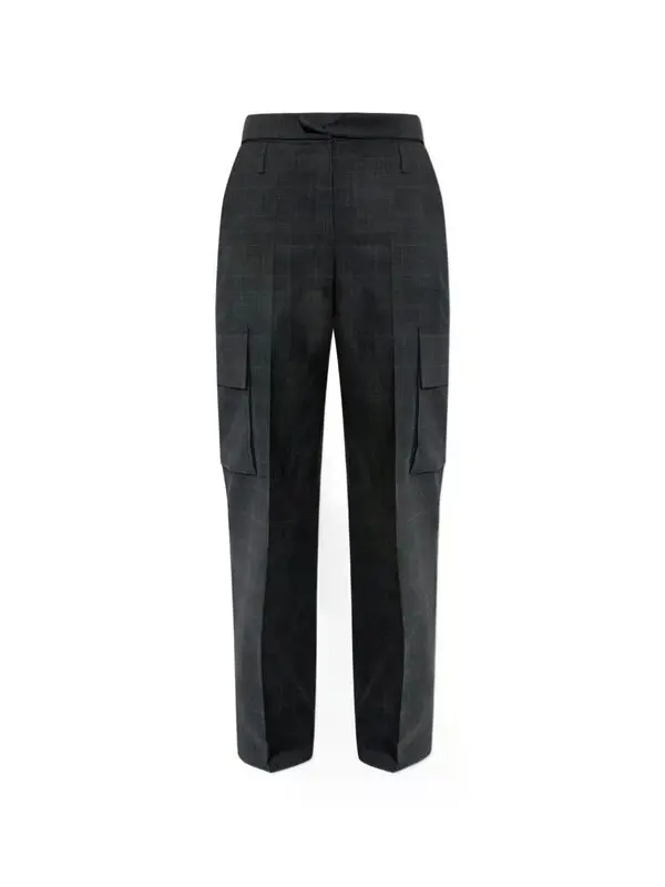 IRO PARIS Plaid Cargo Trousers