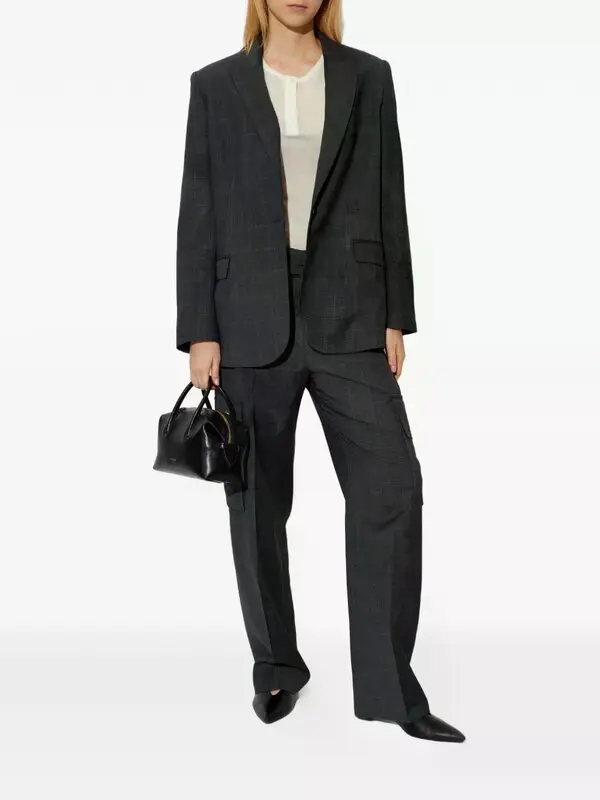 IRO PARIS Plaid Cargo Trousers