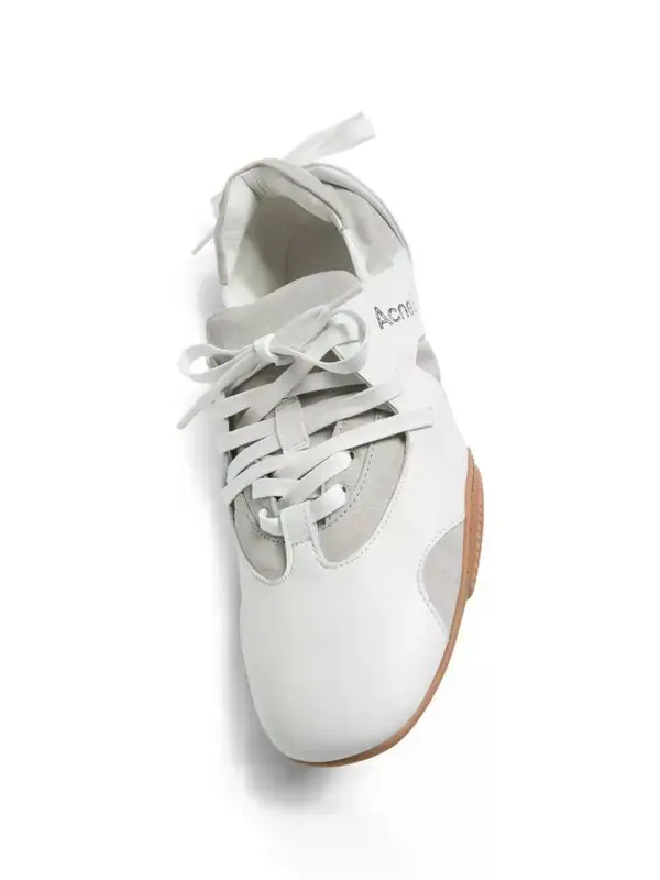 Acne Studios Cut-out Panelled Sneakers