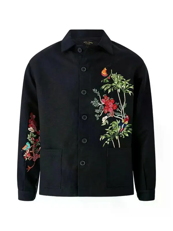 Camilla Floral-embroidered Jacket