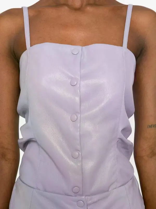 Erika Cavallini Button Strap Blouse