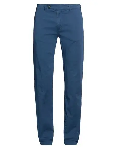 Massimo Alba Cotton-elastane Chino Pants - Blue