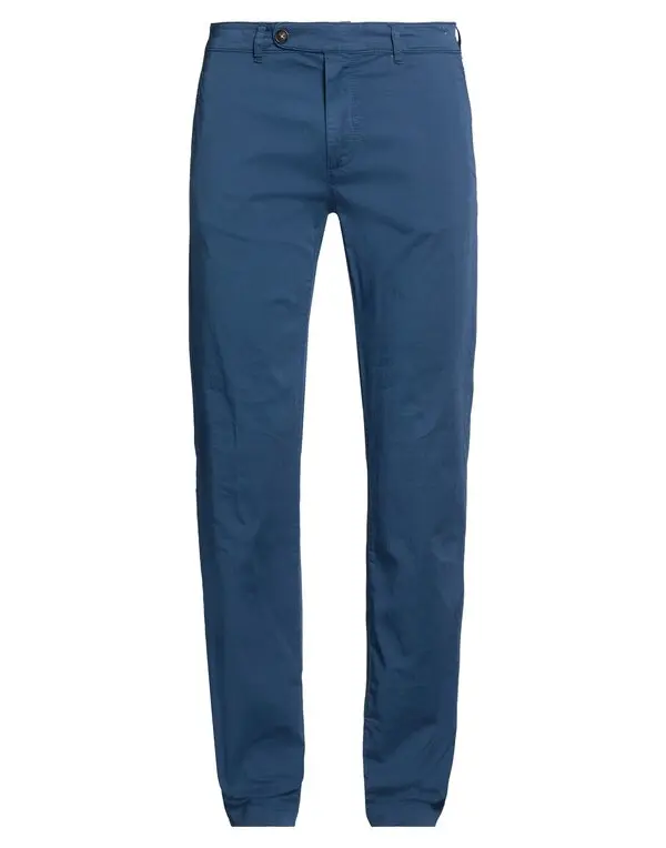 Massimo Alba Cotton-elastane Chino Pants - Blue