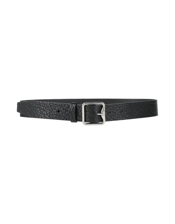 Burberry Pebbled Leather Belt