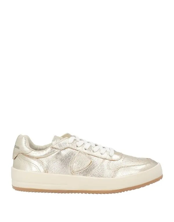 Philippe Model Leather Low-top Sneakers - Grey