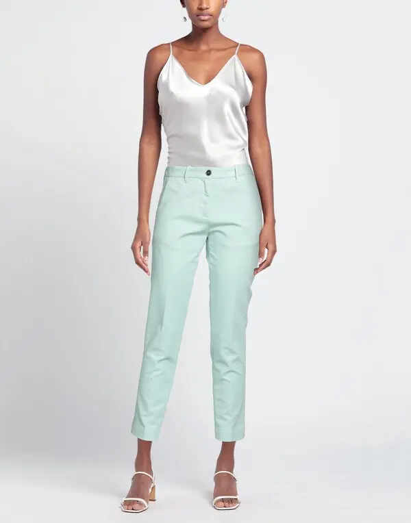 NINE:INTHE:MORNING Cotton Elastane Tapered Cropped Pants