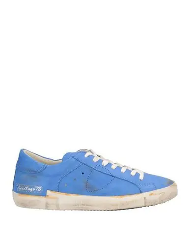 Philippe Model Leather Low-top Sneakers - Blue