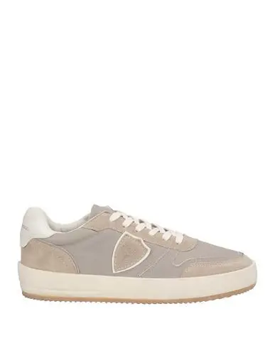 Philippe Model Low-top Leather Sneakers - Grey