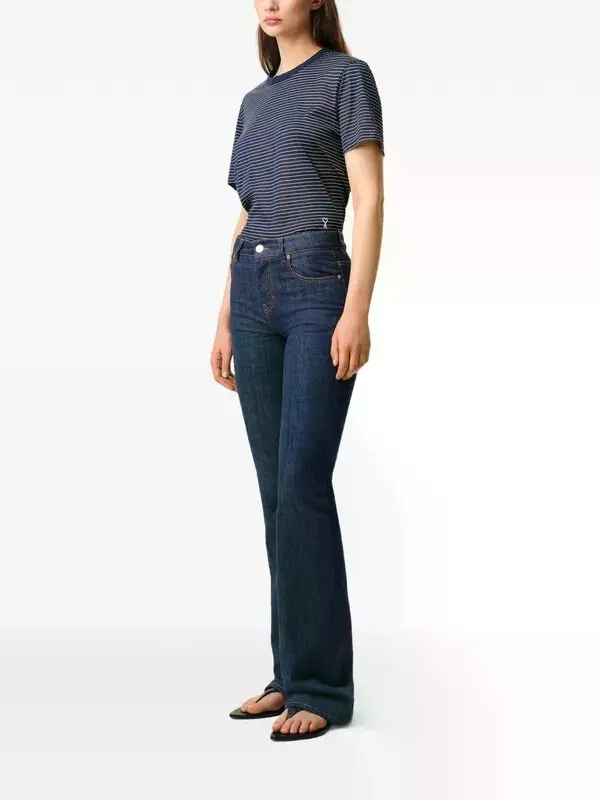 AMI Paris Bootcut Five-pocket Jeans