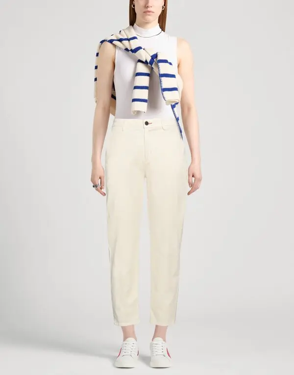 Liviana Conti Straight Leg Twill Pants