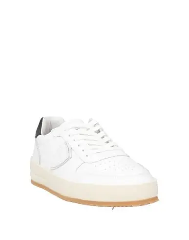 Philippe Model Low-top Leather Sneakers - White