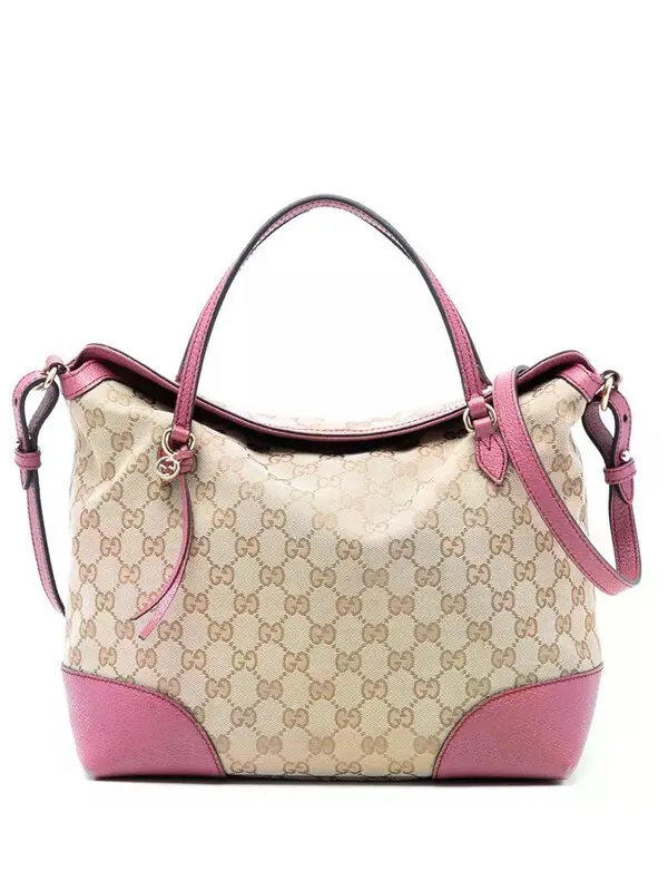 Gucci Medium Gg Canvas Bree Satchel