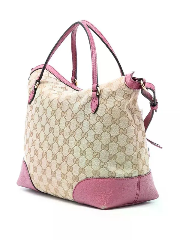 Gucci Medium Gg Canvas Bree Satchel