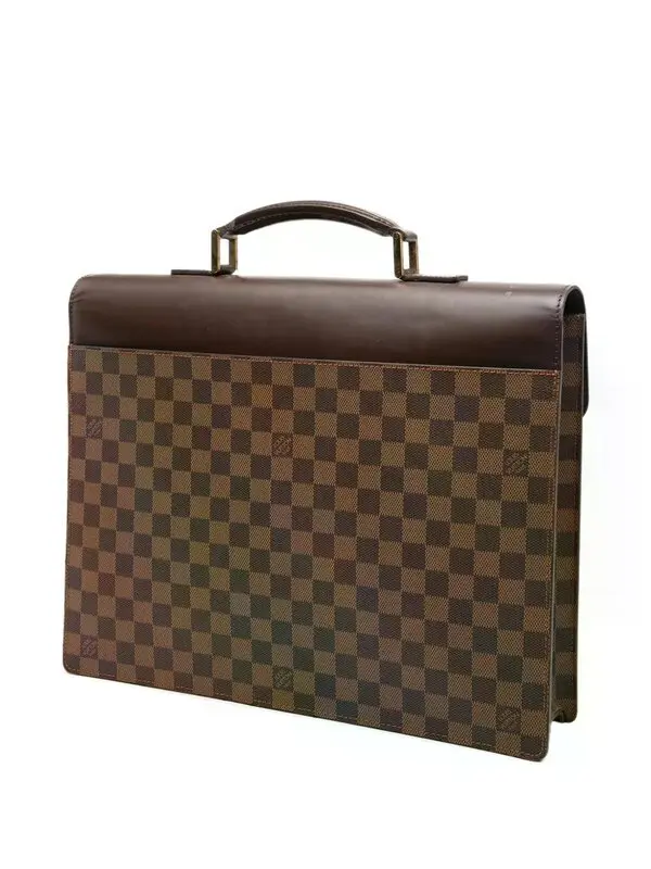 LOUIS VUITTON Damier Ebene Altona Pm Briefcase