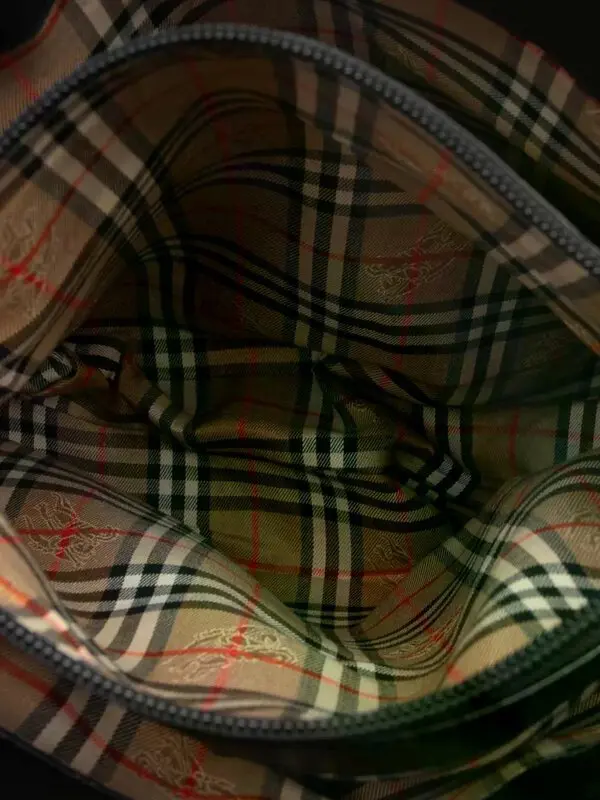 Burberry 20th Century Leather Tote Bag