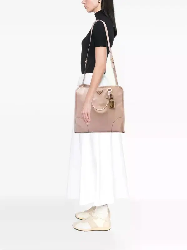 Prada Saffiano Lux Shopping Tote Satchel