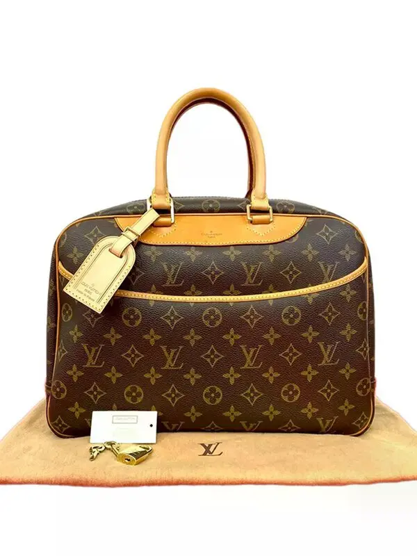 LOUIS VUITTON 2002 Monogram Deauville Handbag