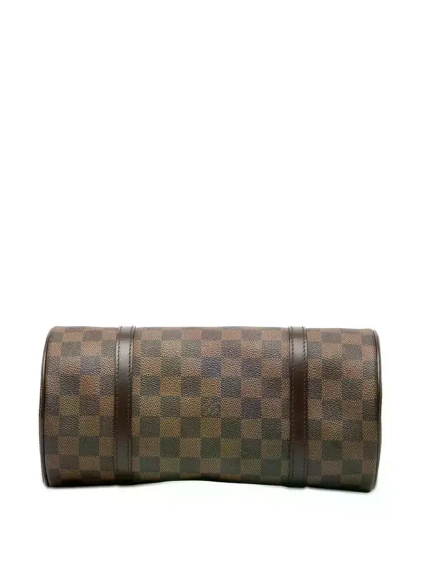 LOUIS VUITTON 2003 Damier Ebene Papillon 26 Handbag