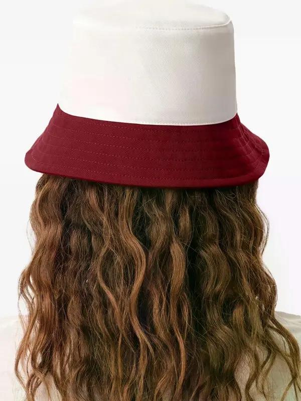 Ami Bicolor Embroidered Bucket Hat