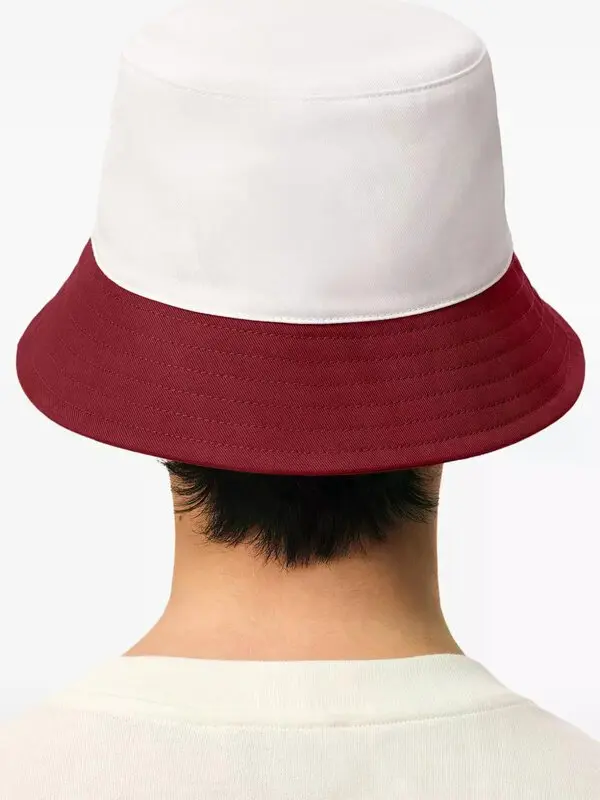 Ami Bicolor Embroidered Bucket Hat