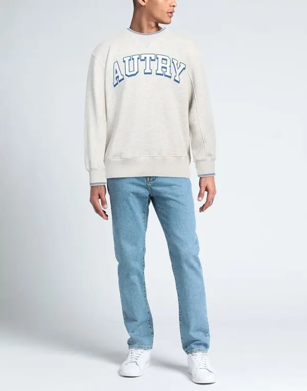 AUTRY Crewneck Sweatshirt - Light Grey