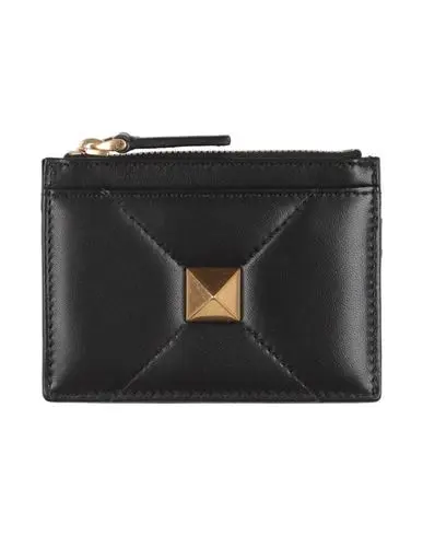 Valentino Garavani Cardholder Leather - Black