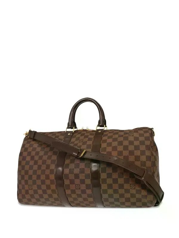 LOUIS VUITTON Keepall Bandoulière 45 Duffle Bag - Brown