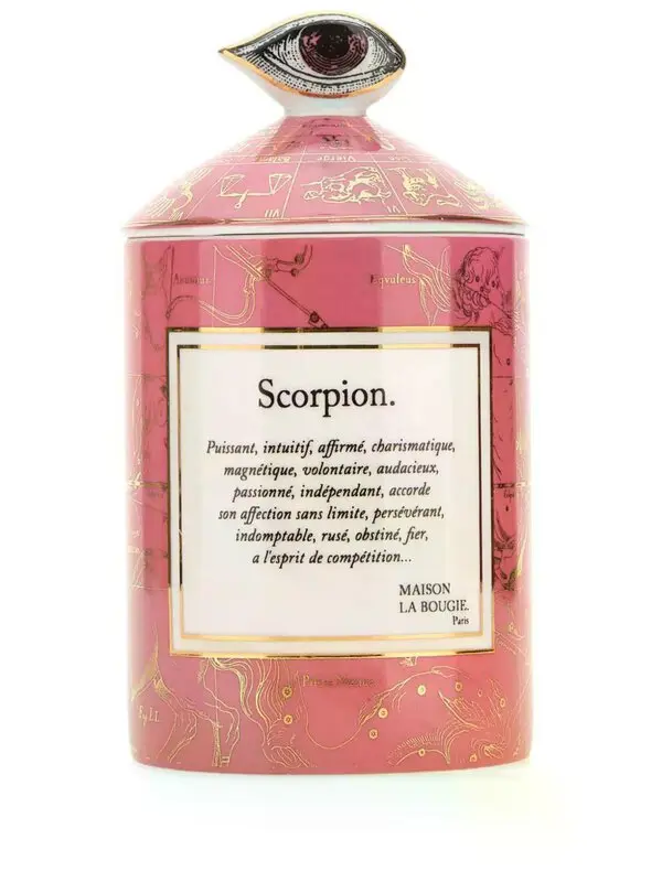 MAISON LA BOUGIE Scorpion Scented Candle - Pink