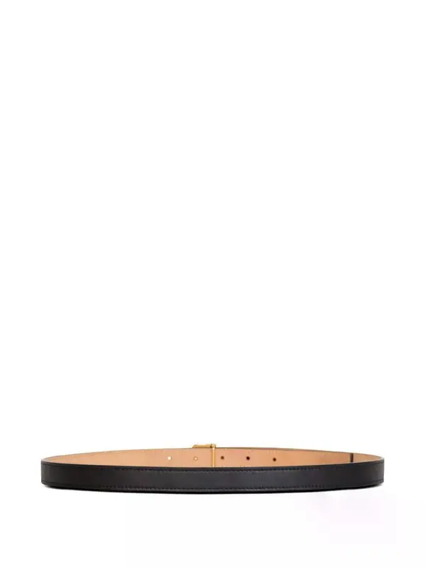Balmain Leather B-buckle Belt